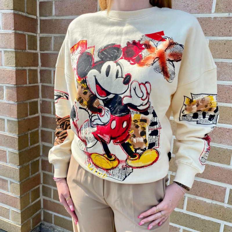Textiles DESIGUAL SK35 SW MICKEYOVERSIZE SK35 SW MICKEYOVERSIZE Dames ...